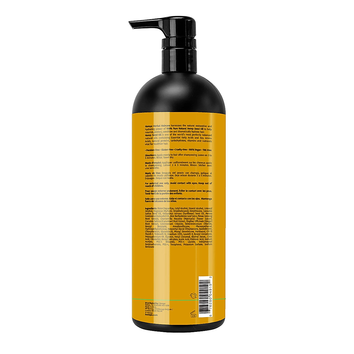Hempz Original Herbal Conditioner 33.8 oz.