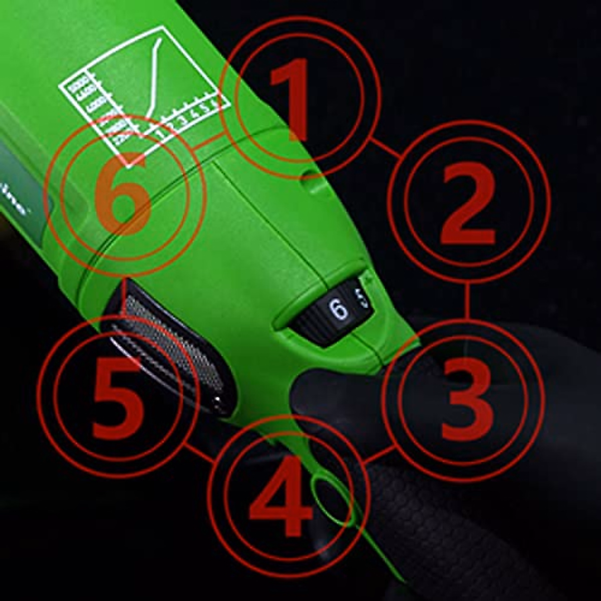 Dual Action Polisher for Car Detailing - MaxShine M15 Pro-G - Dual Action Polisher with 1000W Motor - 15mm Throw DA Polisher - 5-inch Backing Plate Orbital Polisher - Buffer Polisher for Car Detailing