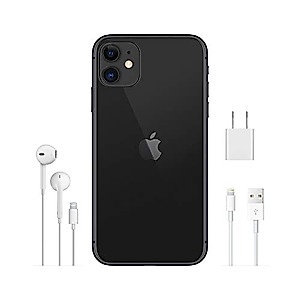 Apple Simple Mobile Prepaid - Apple Iphone 11 (64GB) - Black [Locked to Carrier – Simple Mobile]