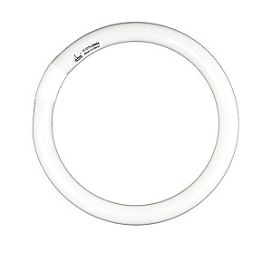 CHKADAWA FC12T9 32 Watts Circline Light Bulbs Daylight, Circular 12 Inch T9 32W Round Fluorescent Bulb Replacement for Circle Ceiling Fixture Lamp, DL 6500K Tube, G10q 4 Pin Base, 2 Pack