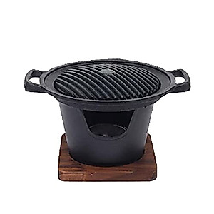 SLATIOM Barbecue Home Smokeless Barbecue Grill Outdoor Barbecue Plate Grilled Outdoor Camping Appliances