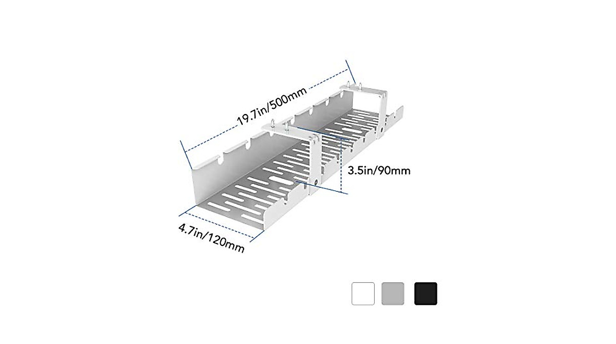 FLEXISPOT Cable Management Tray – Tidy Your Desk