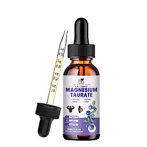 (2 Pack) Magnesium Complex Liquid Supplement, 2000mg Magnesium Taurate with Magnesium Glycinate 500mg,Malate,Aspartate,for Cardiovascular Health,Sleep,Calm,Cramps Support