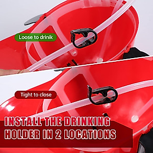 Bachelor Party drinkin hat, 2 Pack Funny Hats for men, Bier hat with Straws, Perfect Bier Helmet for Party Games, Unique Party Accessories for adult