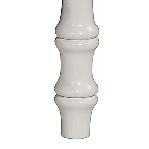 YPWRENH Kitchen Tables Cocktail Table Dining Table 47.2 "x23.6 x29.9 Solid Mango Wood for Dining Room, Kitchen or Living Room