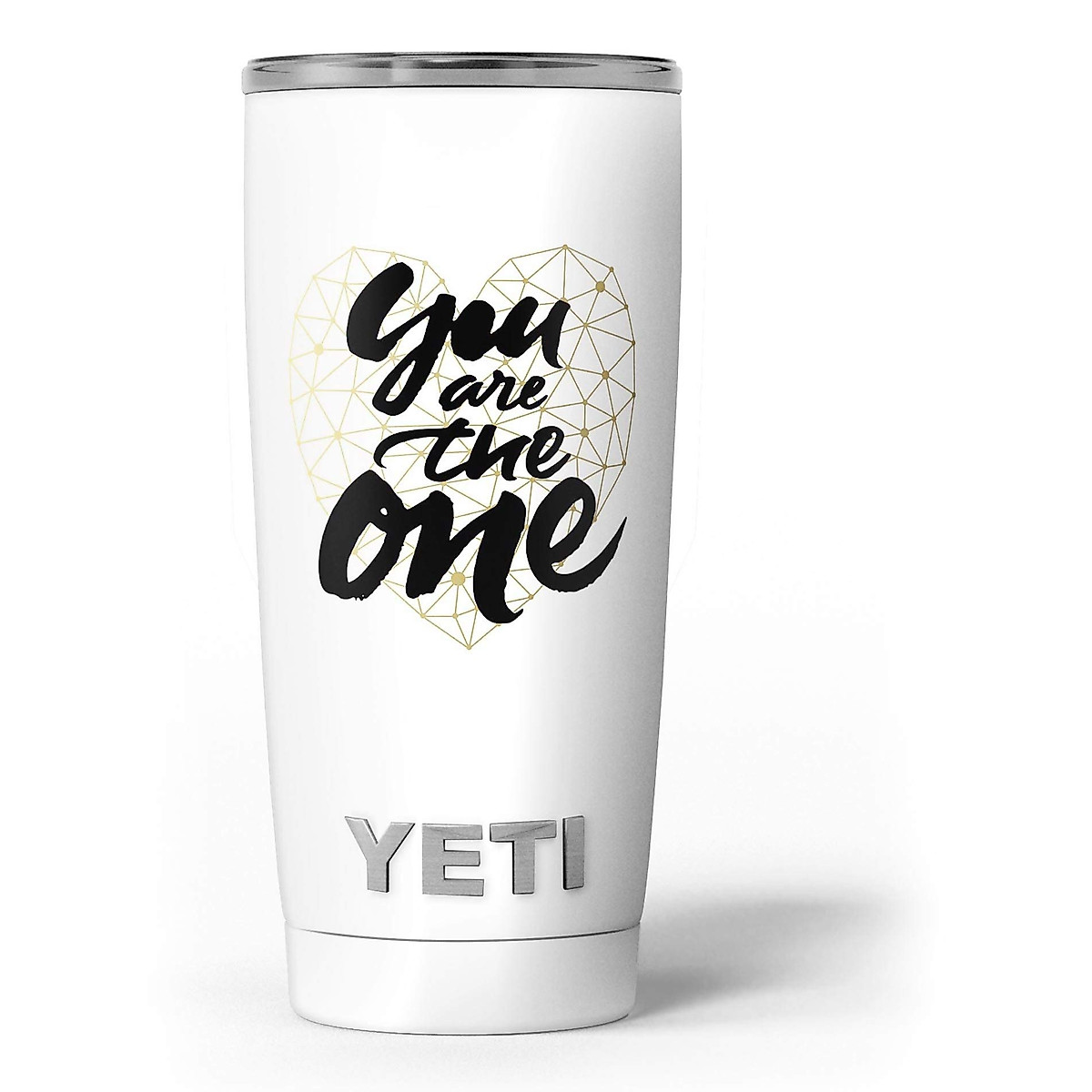 Design Skinz You are The One - Skin Decal Vinyl Wrap Kit Compatible with The Yeti Rambler Cooler Tumbler Cups
