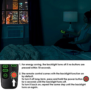 Replacement for Frigidaire Air Conditioner Remote Control Listed in The Picture (D)