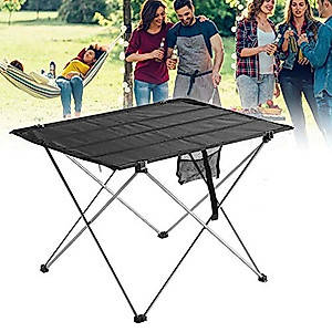 Simlug Picnic Table Portable Folding Cloth Desktop for BBQ Grill Outdoor Camping (S)