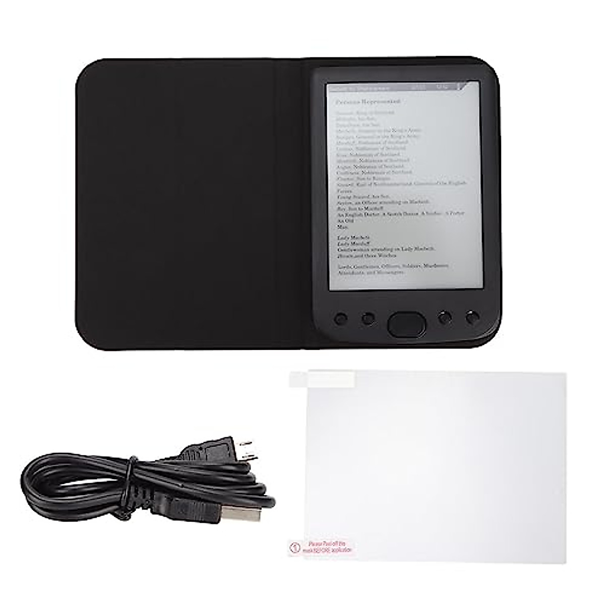 Elevate Your Reading Experience with 6-Inch Ink Screen Ereader: 8000 8GB 512MB eBook Reader with Protective Film