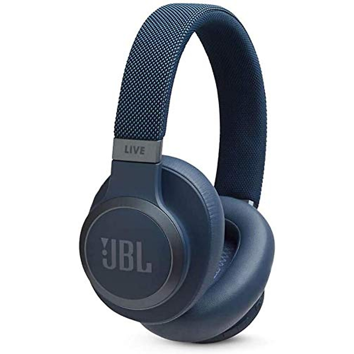 JBL Live 650BTNC - Around-Ear Wireless Headphone with Noise Cancellation - Non Retail Packaging (Blue)