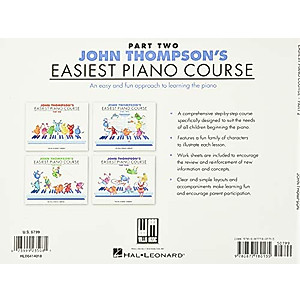 Easiest Piano Course Part 2 John Thompson's