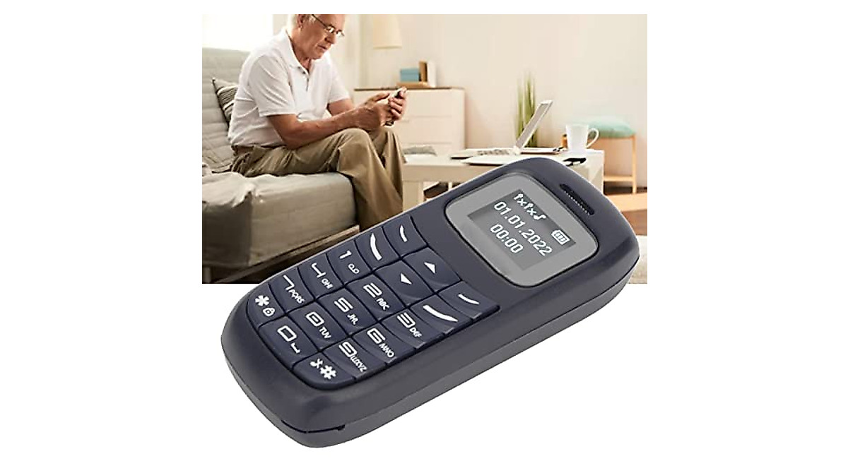 Mini Button Phone - Safe & Multifunctional GSM Device