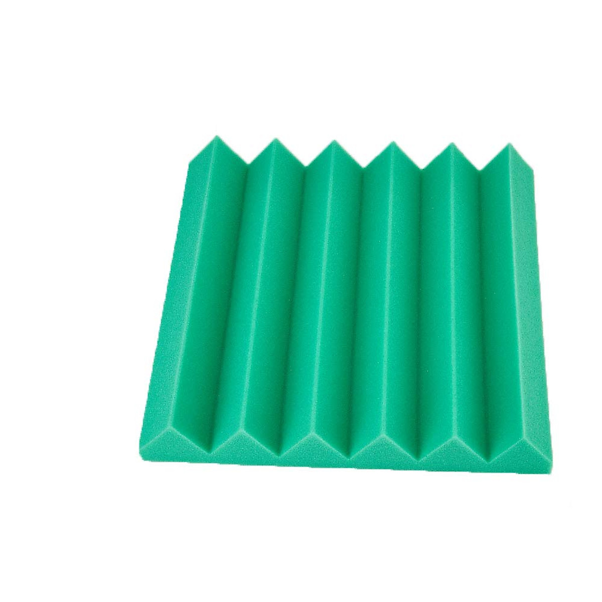 HWLIYUTAI 48Pack Black&Green Acoustic Foam Panels 2" X 12" X 12" Soundproofing Studio Foam Wedge Tiles Fireproof - Top Quality - Ideal for Home & Studio Sound Insulation (48Pack, Black&Green) …