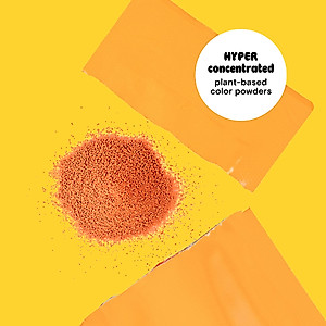 Plant-Based Food Color Variety Pack by Supernatural, Food Dye Powders, 4 Natural Colors, No Artificial Dyes, Gluten Free, Vegan (Pack of 4)