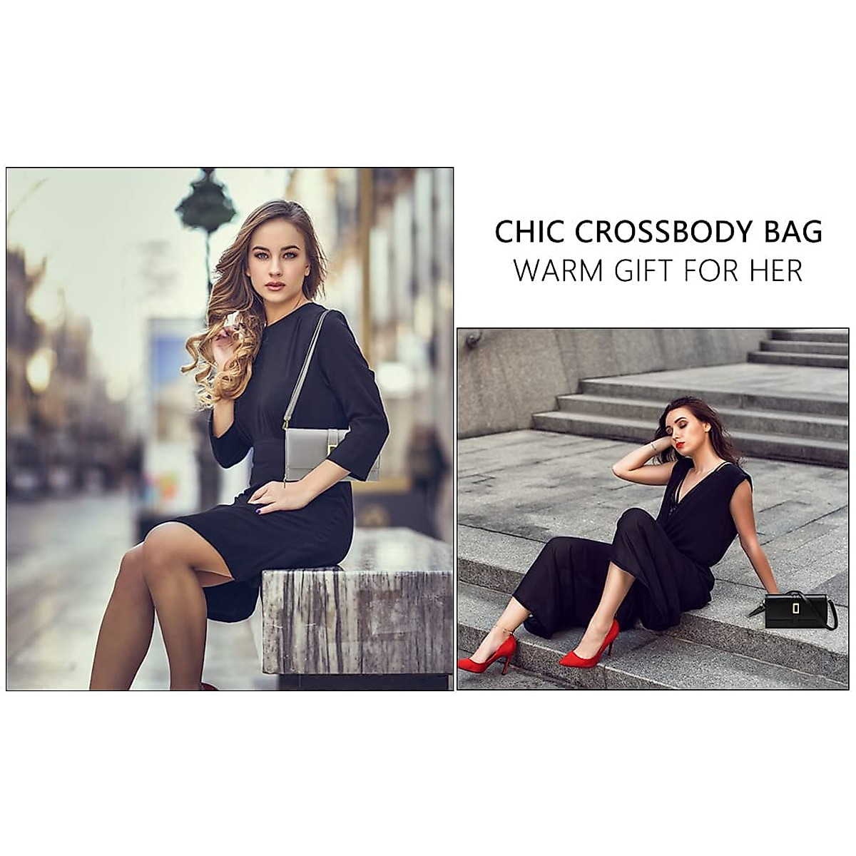 VASETA Wallet Purse for Women, Small Wallet Crossbody,PU Leather Clutch Purse,Credit Card Holder/Cash/Card Organizer Wallet