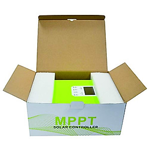 SUNNYSKY Solar MPPT Solar Charge Controller 12V/24V/48V 60A Solar Charge Controller for Lithium Battery and Lead-Acid Batteries with Intelligent LCD Display