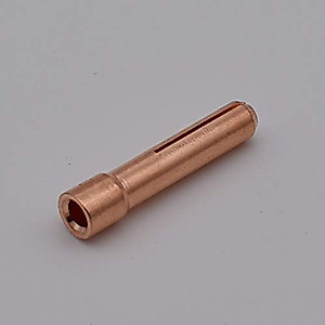 GZTIGWELD TIG Welding Torch STUBBY Gas Lens Collet Body 17GL332 3/32" & Collet 10N24S Copper Consumables KIT for WP 17 18 26 Torch 10PCS