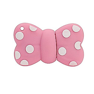Aneew 16GB Pendrive Cartoon Cute Pink Bowknot Bow Model USB Flash Drive Memory Stick Girl Gift