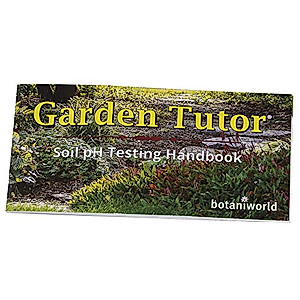 Garden Tutor Soil pH Test Kit (3.5-9 Range) | 100 Soil pH Test Strips