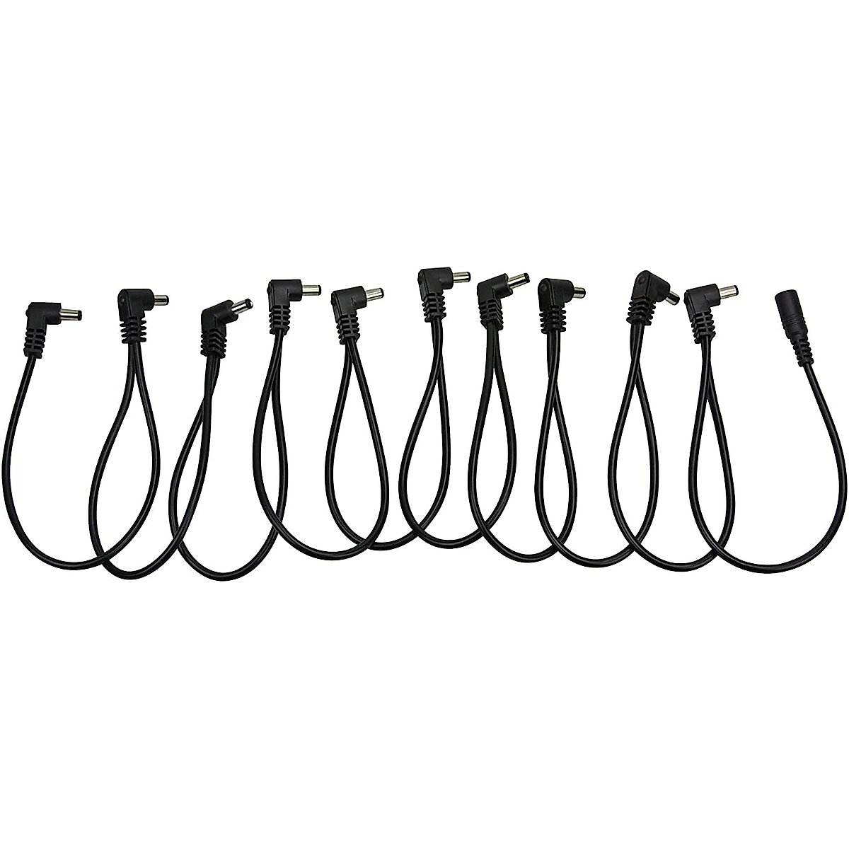 NUX Loop Core Deluxe Pedal Bundle with 2 Patch Cables, 2 Instrument Cables, 9V Power Supply and Daisy Chain