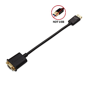 Cable Matters DisplayPort to VGA Adapter (DP to VGA Adapter)