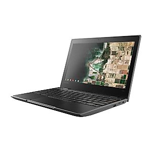 Lenovo Chromebook 100e 2nd Gen 11.6" HD Notebook Computer, Intel Celeron N4020 1.10GHz, 4GB RAM, 32GB eMMC Flash Memory, Chrome OS, Black