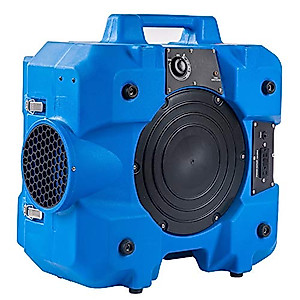 MOUNTO HEPA500 Commercial 500cfm Air Purifier Hepa Air Scrubber Negative Air Machine Roto-Molded (Blue)