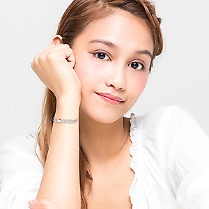 Hello Kitty Sanrio Personalized Curb Bracelet 7" - Sterling Silver Custom Bracelet Officially Licensed