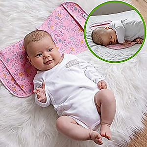 Organic Burp Cloths, 3-Pack of Double Layered Organic Cotton Burp Cloths Boy, Baby Girl Burp Cloths MADE IN EU, Absorbent Burp Clothes Unisex, Soft & Cosy Cotton Burp Cloth, Quick Drying Burping Cloth