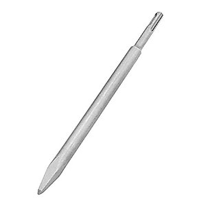 L-A 14x250mm SDS Rotary Electric Hammer Impact Drill Bit Round Shank Handle Pointed Chisel Rotary Bit for Woodworking Concrete Wall Rock (Gray 1 PCS)