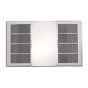 Broan-Nutone 668RP Ceiling Bathroom Exhaust Fan and Light Combo, 100-Watt Incandescent Lighting, 4.0 Sones, 70 CFM , White
