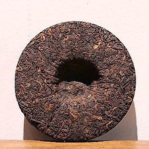 LWXLJMJZC－2018yr Aged Ripe Puerh Tea Cake 100g-Dark Tea Pu erh Tea - Shu (cook) Pu-erh Tea Puer Tea