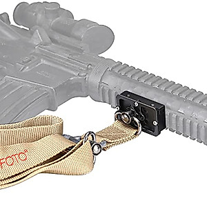 SUNWAYFOTO NP-60 Picatinny NATO Arca-Swiss Tripod Dovetail Adapter Mount Arca Compatible