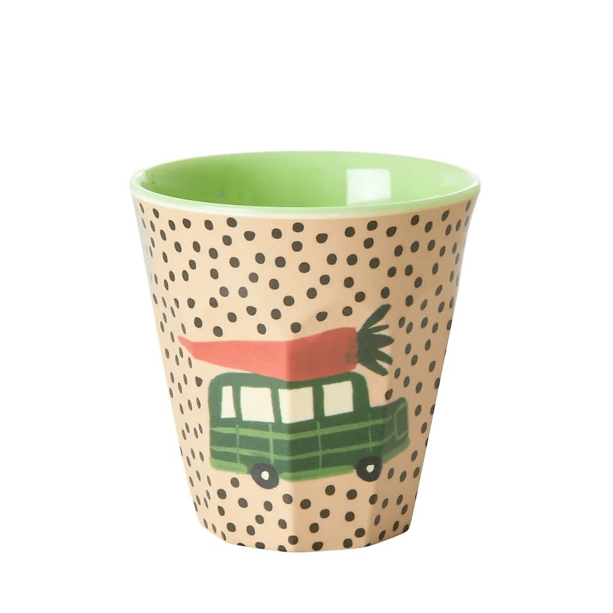 Rice By Rice - Kids Car Designs | 6 piece cups set, BPA Free, Reusable, Lightweight, Food safe