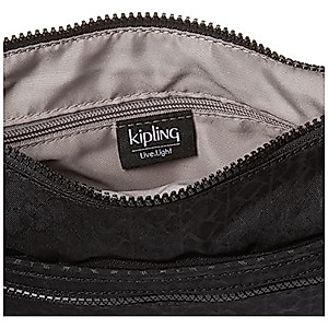 Kipling Women’s Arto Small Crossbody, Lightweight Everyday Purse, Casual Nylon Shoulder Bag, Signature Emb