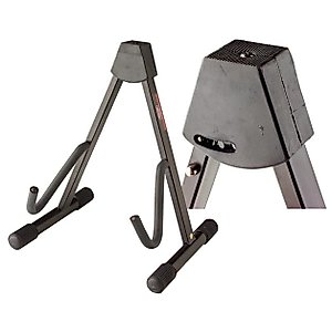 Stagg SG-A109BK Foldable "A" Stand for Electric/Bass Guitar - Black