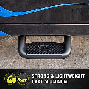 Bully BBS-1103 Truck Black Powder Coated Side Step Set, 2 Pieces (1 Pair), Includes Mounting Brackets - Fits Various Trucks from Chevy (Chevrolet), Ford, Toyota, GMC, Dodge RAM and Jeep