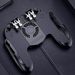 Cooling Gamepad, Mobile Phone Game Controller Joystick Cooling Fan Gamepad ,Universal