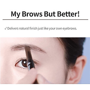 ETUDE Drawing Eye Brow #2 Gray Brown 21AD | Long-Lasting Eyebrow Pencil for Soft Textured Natural Daily Look Eyebrow Makeup | K-beauty