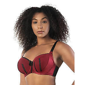PARFAIT Charlotte 6901 Women's Full Busted and Full Figured Sexy Padded Bra-Rio Red-40F
