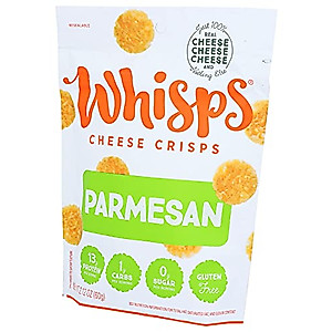 Cello Whisps Pure Parmesan Cheese Crisps, 2.12 Oz