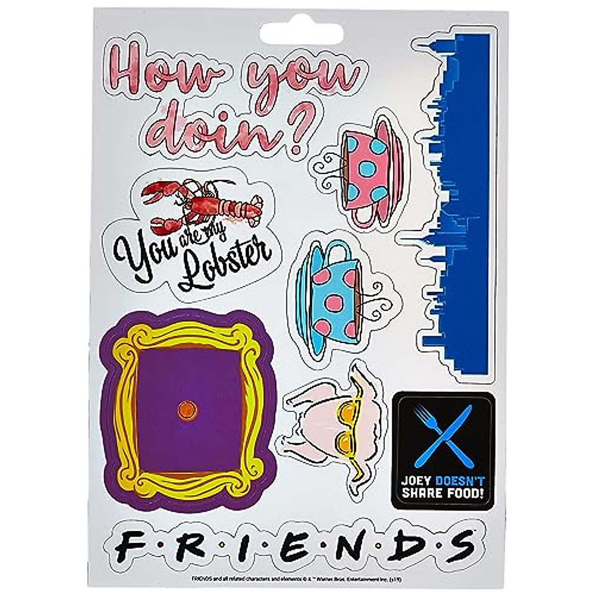 Pyramid International Friends (How You Doin’) Magnet Set - 18 Magnets