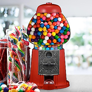 6270 Great Northern 11" Junior Vintage Old Fashioned Candy Gumball Machine Bank Toy - Everyone Loves Gumballs!