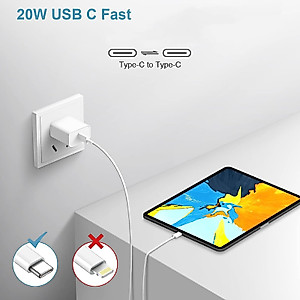 Works by Tek Styz PRO 5ft USB-C Cable Compatible with Your Sony WF-1000XM3 Hi Powered Cable (White 1.5M)