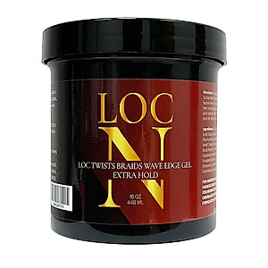 LOC N EDGE GEL EXTRA HOLD 16 Oz."Pack of 2"