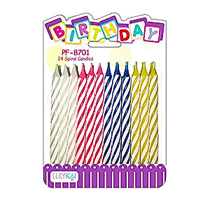 Amscan Barbie Dream Together Party Supplies Pack Serves 16: Dessert Plates and Beverage Napkins with Birthday Candles (Bundle for 16)