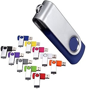 10 Pack 16MB-32GB USB 2.0 Flash Drive Data Storage Rotate Thumb Pen Memory Stick (10X 16GB)