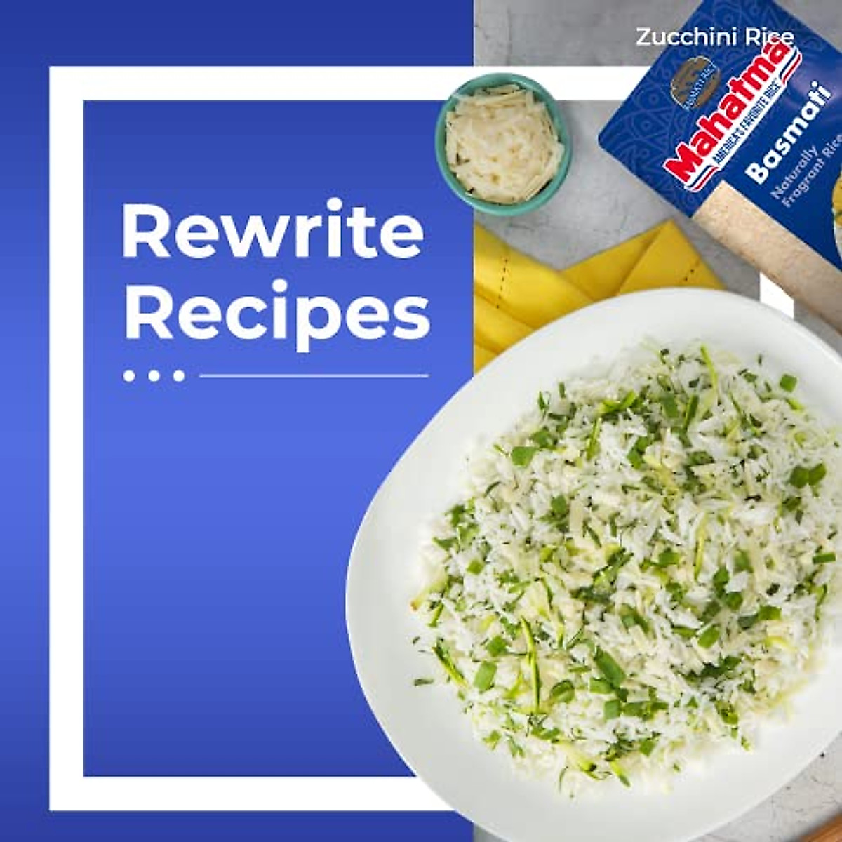 Mahatma Indian Basmati Rice, 32-Ounce Bag of Rice, Fluffy, Floral, and Nutty-Flavored Rice, Stovetop or Microwave Rice