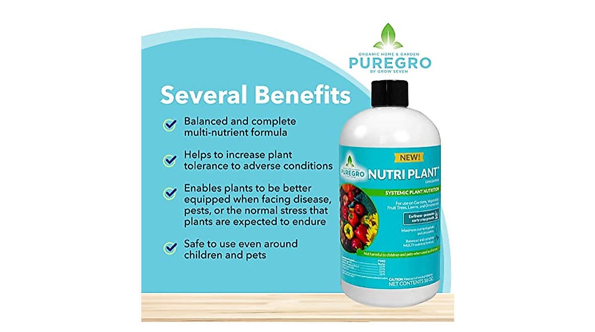 PureGro Nutri Plant Concentrate - Superior Plant Fertilizer