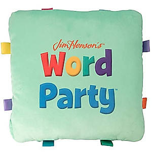 Word Party Pillow - Small Square Pillow Featuring Characters from The Hit Netflix Show - Cuddle Up with This Brightly Colored Pillow - Perfect for Toddlers and Preschoolers
